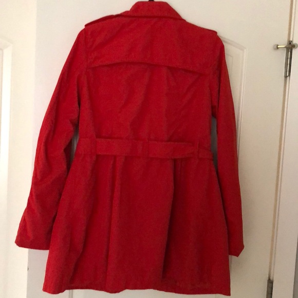 Forever 21 | Jackets & Coats | Bright Red Long Jacket | Poshmark